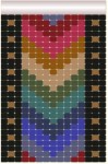 Free Bead Loom Pattern – Rainbow Chevron Ombre with Border | Wescott ...